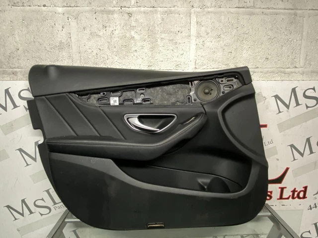 MERCEDES BENZ W205 C Class Front Interior Door Card / Panel Left Side ...