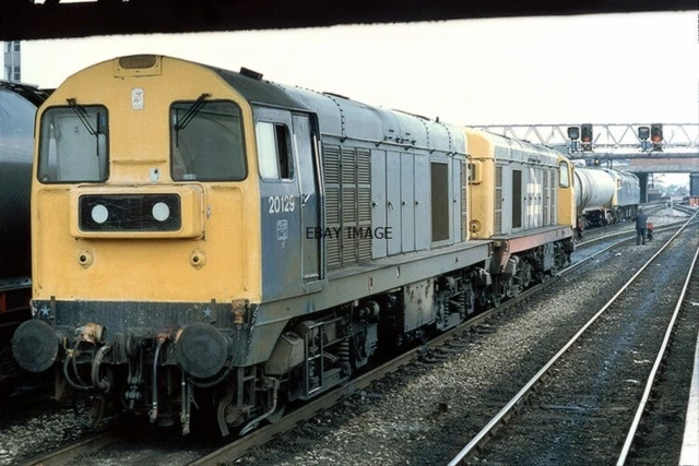 PHOTO CLASS 20 Loco No 20129 20215 - 47299 At Nottingham 1988 £2.35 ...
