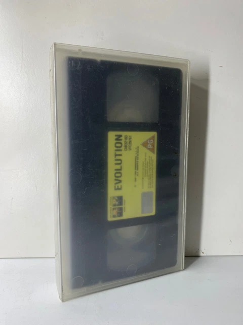 EVOLUTION VHS 2001 David Duchovny Sci-Fi Comedy Movie Columbia TriStar ...