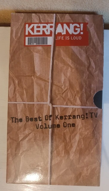 KERRANG LIFE IS Loud The Best Of Kerrang TV Volume One VHS Video Tape £ ...
