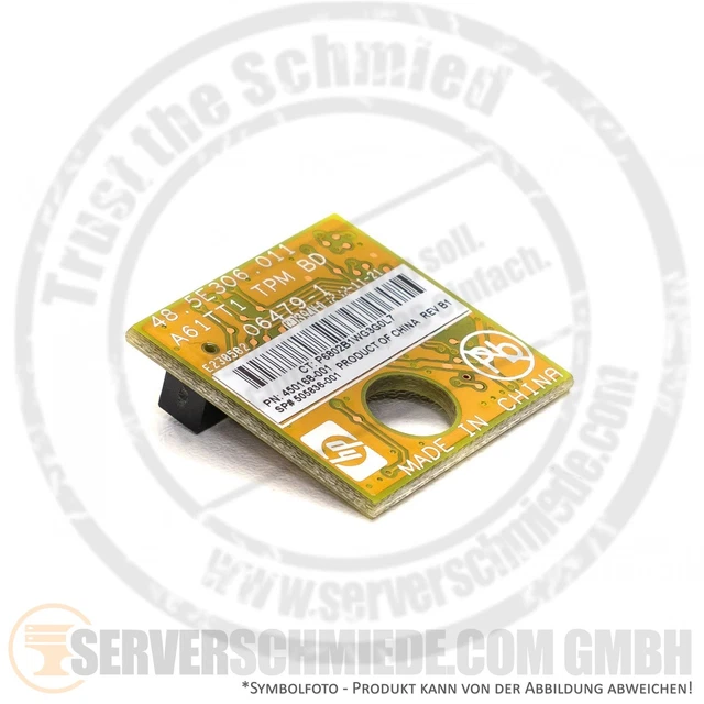 HP TPM TRUSTED Platform Module - Version 1.2 - 505836-001 / 488069-B21 ...