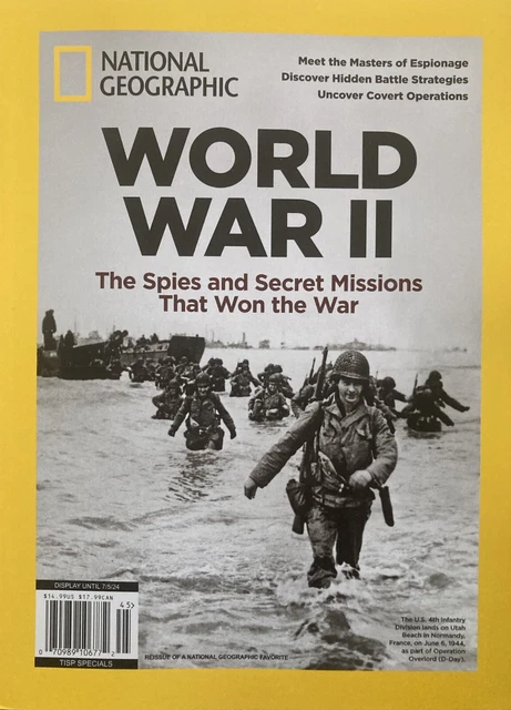 WORLD WAR II SPIES & SECRET MISSIONS 2024 NATIONAL GEOGRAPHIC SPECIAL ...