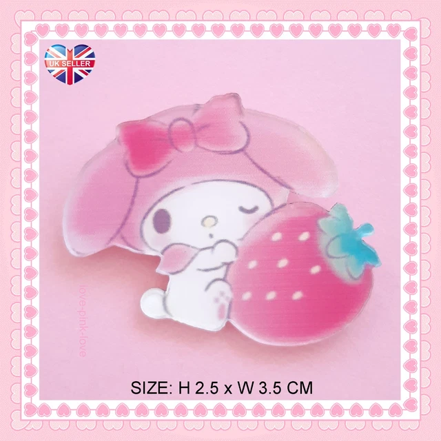 🌸 MY MELODY Sanrio Kawaii Acrylic Pin Badge UK SELLER 🌸 £2.98 - PicClick UK