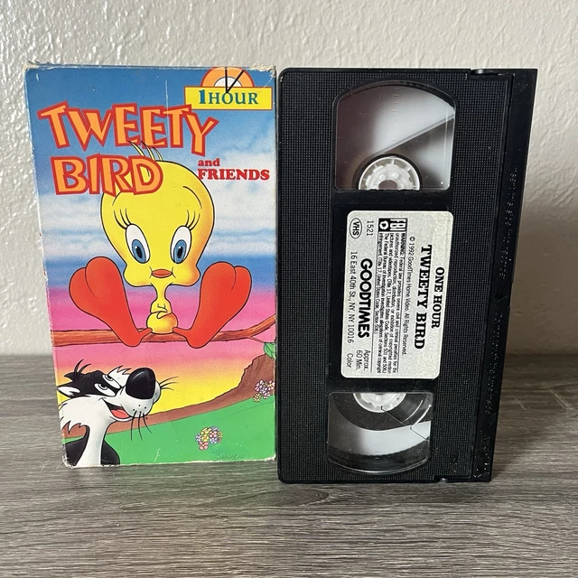 TWEETY BIRD AND Friends VHS Whole Hour of 8 Cartoons (1992 GoodTimes ...