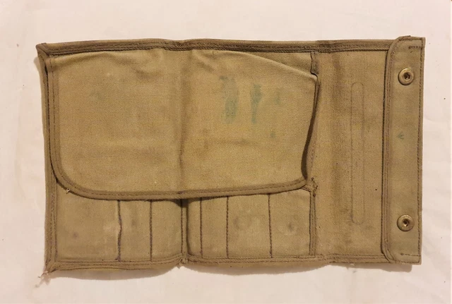 ORIGINAL WW2 BRITISH Army Officers/Engineers Drawing Instrument Webbing ...