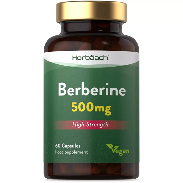 BERBERINE CAPSULES 500MG | 60 Count | High Strength | By Horbaach £13. ...