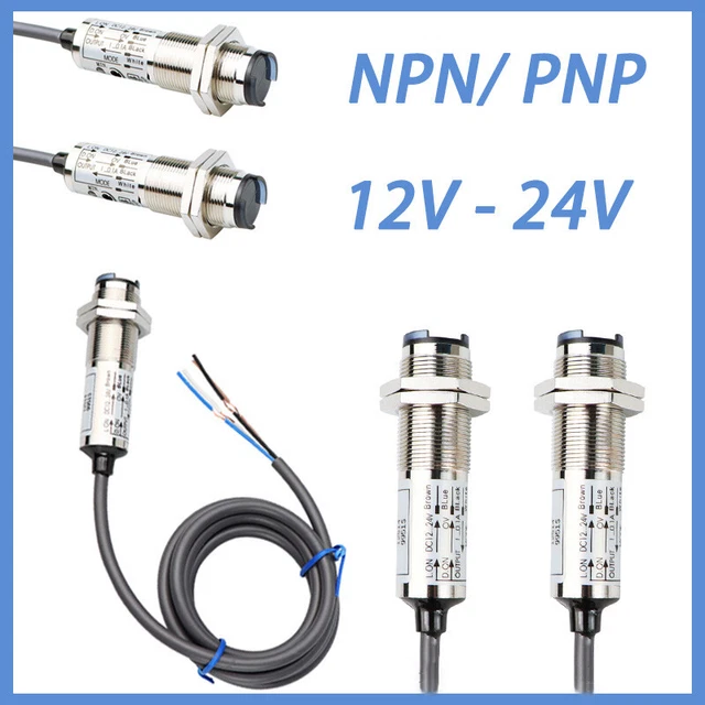 NPN/PNP PHOTOELECTRIC SENSOR CDD-11-PNP CDD-11-NPN CDD-40-NPN 12V - 24V ...