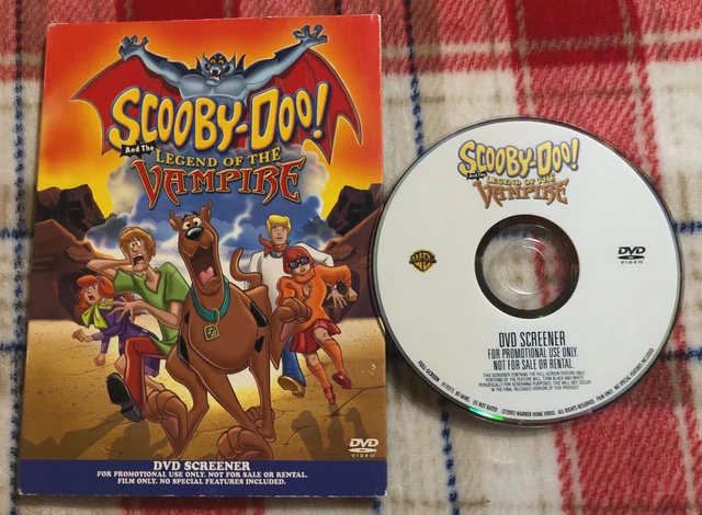 SCOOBY-DOO & THE LEGEND OF THE VAMPIRE | DVD Promotional SCREENER, No ...
