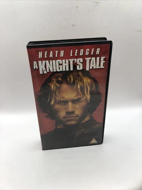 A KNIGHT'S TALE (2001) Heath Ledger VHS Video Tape Pal COLUMBIA TRISTAR ...
