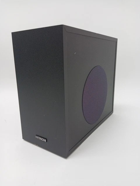 HITACHI BLACK WIRELESS Slim Soundbar Solo Subwoofer Speaker Model ...