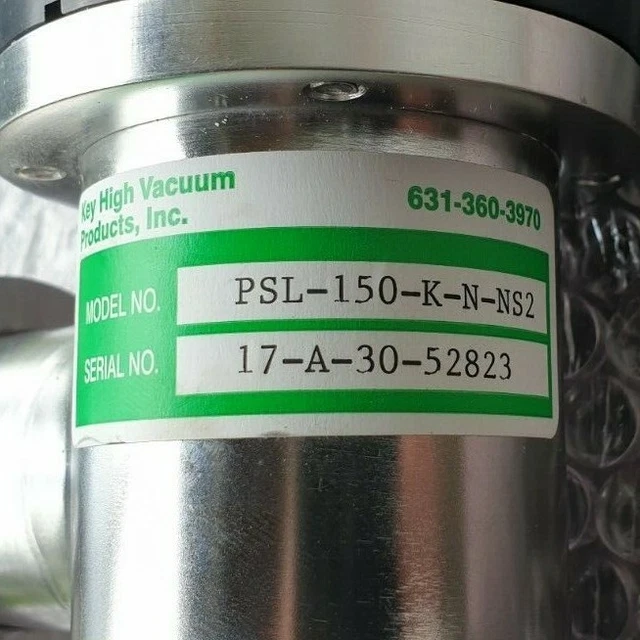 KEY HIGH VACUUM Products Psl-150-K-N-Ns2 Valve (R3S10.5B2) $332.96 - PicClick CA