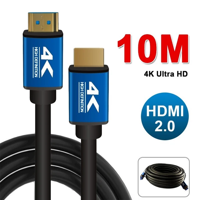 PREMIUM HDMI CABLE V2.0 Ultra HD 4K 2160p 1080p 3D High Speed Ethernet ...