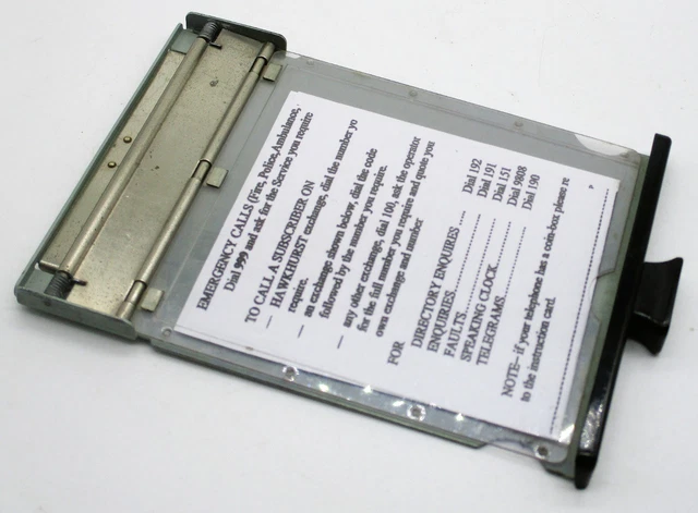 VINTAGE BAKELITE TELEPHONE- Directory Draw Complete £19.36 - PicClick UK