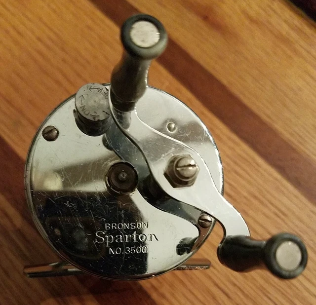 ANCIEN SPARTON BRONZEON n° Moulinet de pêche ancien 3500 moulage BEAU ...