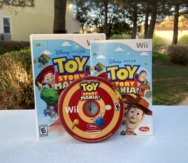 NINTENDO WII 2009 Disney Pixar TOY STORY MANIA! Complete Video Game W ...