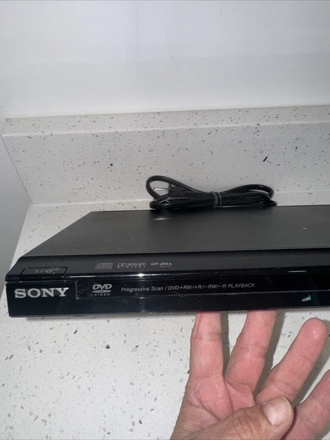 SONY MODEL DVP-SR200P Progressive Scan Digital DVD/CD Player - No ...