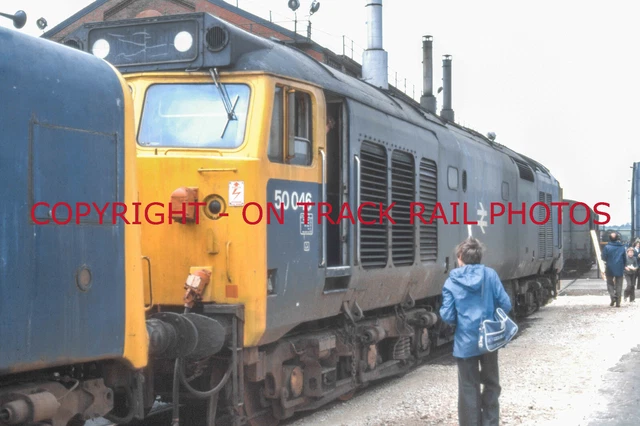 UK RAILWAY PHOTOGRAPH Of Class 50 50046. Rm50-554 £1.70 - PicClick UK