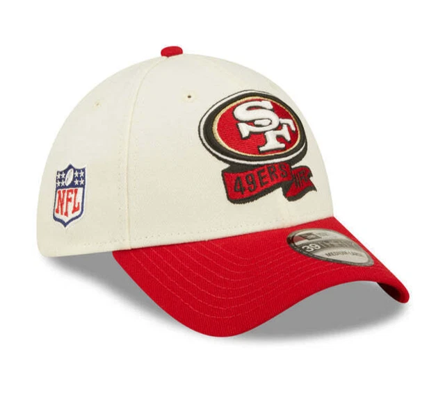 SAN FRANCISCO 49ERS New Era 39THIRTY 2022 Línea Lateral Béisbol Hat M ...