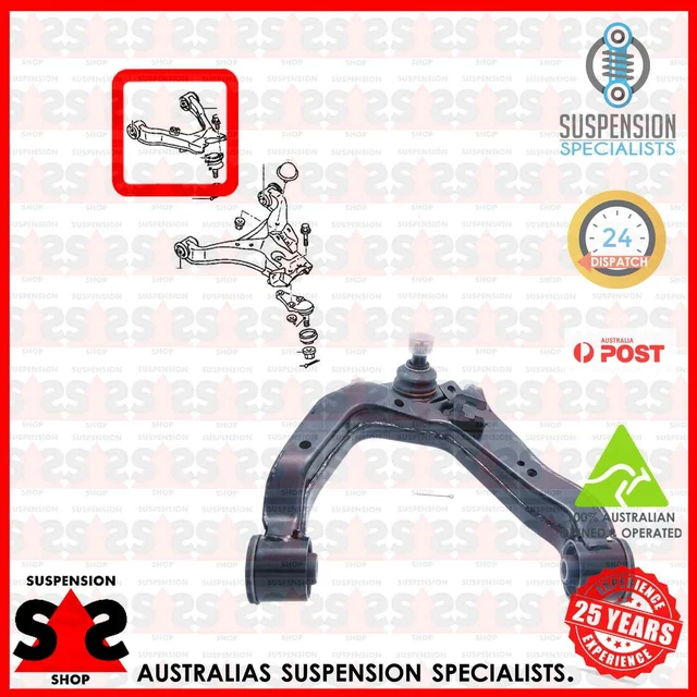 RIGHT FRONT CONTROL/TRAILING Arm, Wheel Suspension Suit MITSUBISHI Pajero Iv EUR 119,57 ...