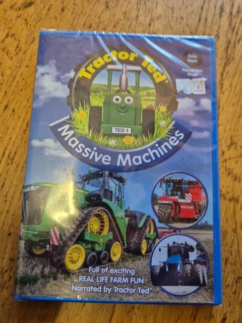 TRACTOR TED DVD Tractor Ted Massive Machines Tractors Combines Farm ...