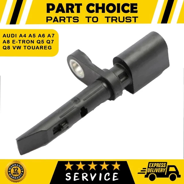 REAR ABS WHEEL SPEED SENSOR Fits AUDI A4 A5 A6 A7 A8 E-TRON Q5 Q7 Q8 VW ...