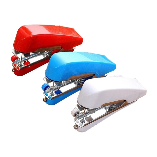 HOME HANDHELD SEWING Machine Protable Travel Clothes Fabrics DIY ...