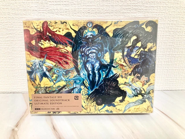 FINAL FANTASY XVI Original Soundtrack Ultimate Edition OST CD FF16 $95. ...