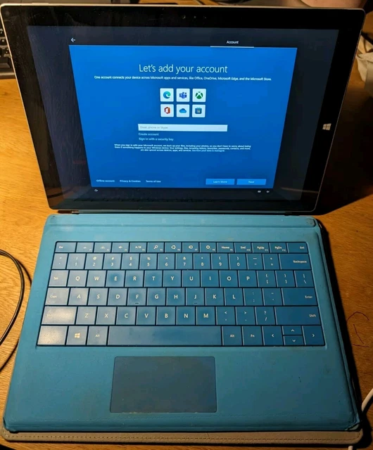 MICROSOFT SURFACE PRO 3 i5 128G 4GB Windows 10 Pro + Dock + Pen + Mouse ...