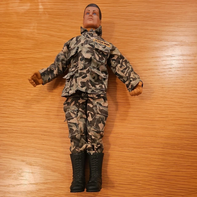 VINTAGE ACTION MAN Battle Force Figure 1993 Hasbro 12" Good Condition £ ...