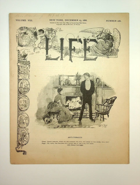 LIFE MAGAZINE DEC 23 1886 FN £107.10 - PicClick UK