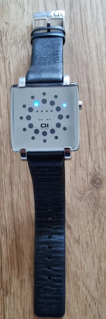 THE ONE BINARY, Unisex Armbanduhr Gamma Ray Digital SchwarzSilber EUR ...