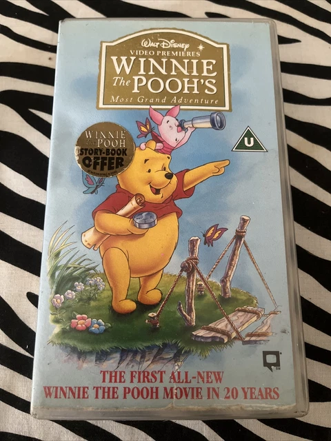 WINNIE THE POOH'S Most Grand Adventure (VHS/SUR, 1997) £6.00 - PicClick UK