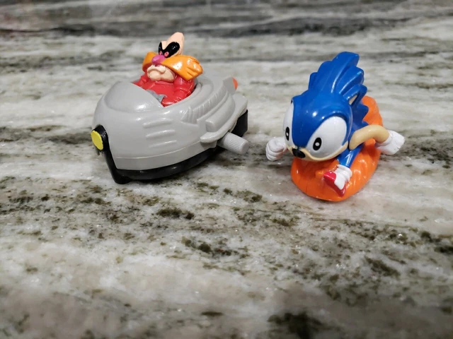 VINTAGE 1993 DR Robotnik McDonald's Sega Sonic Hedgehog Wind Up Toy ...