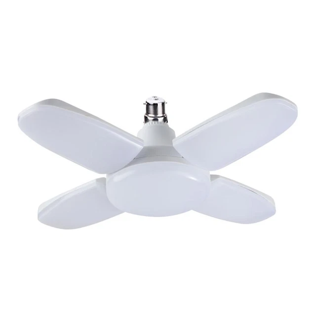 60W B22 DEFORMABLE LED Garage Light Adjustable Ceiling Lamp (Cold White ...