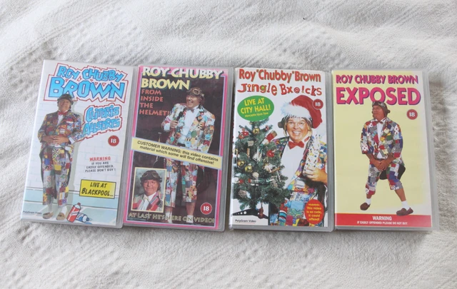 ROY CHUBBY BROWN-VHS Bundle x4-Allsorts-Inside the Helmet-Jingle ...