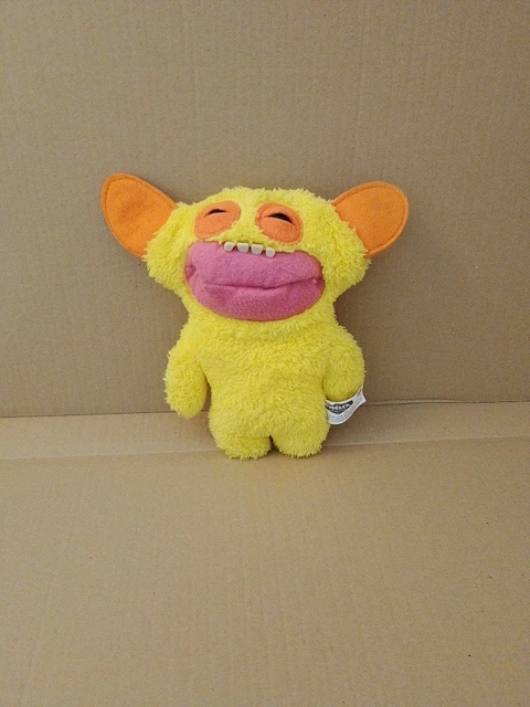 FUGGLER FUNNY UGLY Monster Snuggler Edition Grin Grin Yellow Plush Soft ...