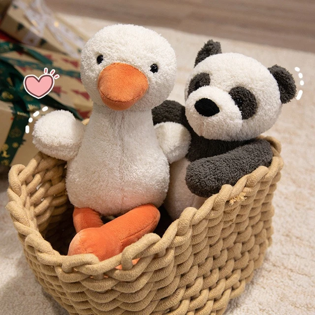 PANDA LION RABBIT Du Plush Animal Toy Collectors Soft Stuffed Frog For ...