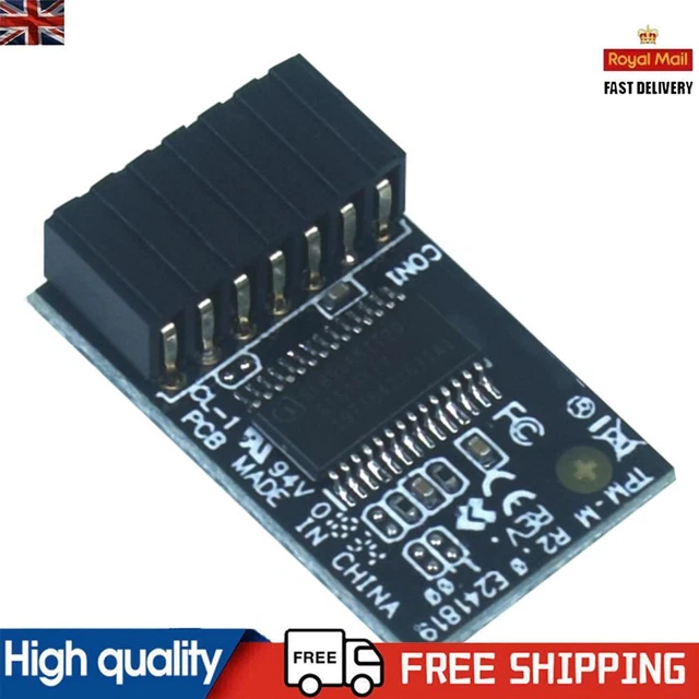 14-1 PIN TPM-M R2.0 Module 15x25mm Trusted Platform Module for Asus ...