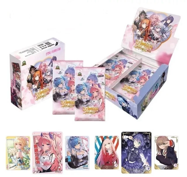 GODDESS STORY NS-10 Booster Box New 30 Packs Waifu Anime Trading Cards ...