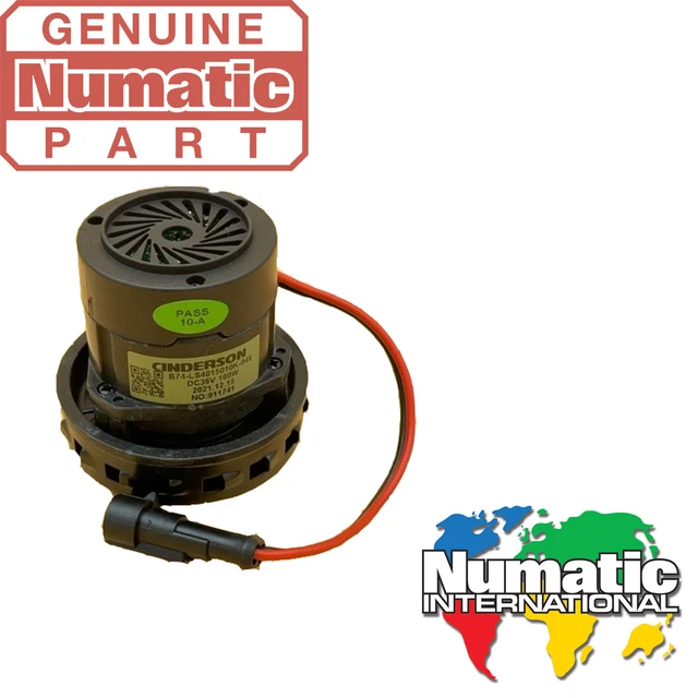 NUMATIC TTB1840NX CINDERSON Vacuum Motor 36v, Part Number 911741 £90.00 ...