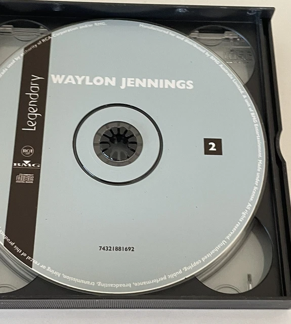 WAYLON JENNINGS: LEGENDARY Waylon Jennings 3 Disc CD $23.95 - PicClick AU