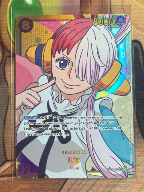 OP02-120 UTA SECRET Rare One Piece TCG Card Paramount War English EUR 7 ...