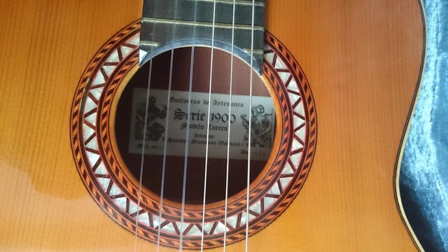 VINCENTE SANCHIS MODELO torres 1900 from 1988 hand made guitar in spain ...