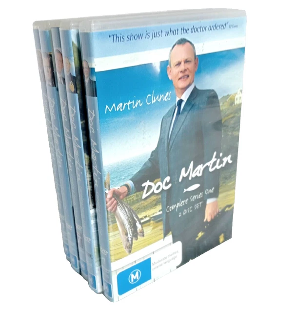 DOC MARTIN SERIES 1 2 3 4 and Movie length special On the Edge DVD set ...