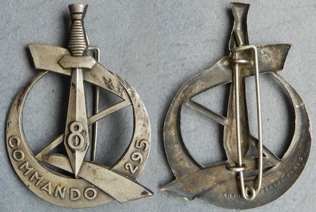 COMMANDO 295 DU 8° Zouaves, Pointe Basse, Chasse Algérie - Arthud Bertrand Paris EUR 280,00 ...