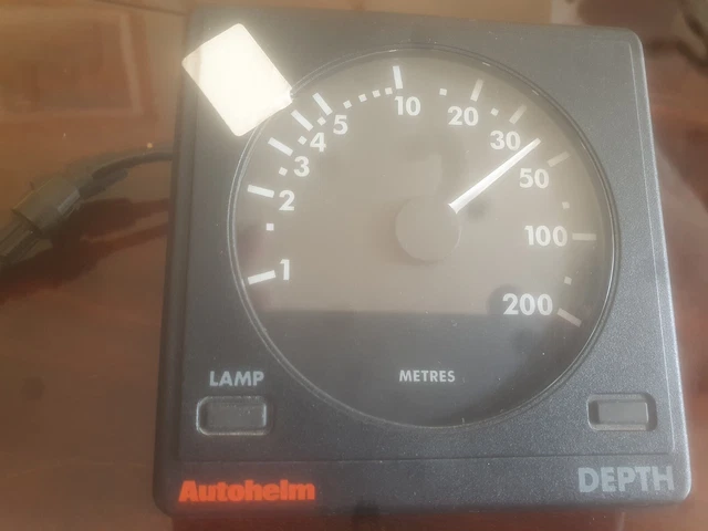 AUTOHELM ST50 DEPTH Head Unit Instrument Display Raymarine Raytheon ...