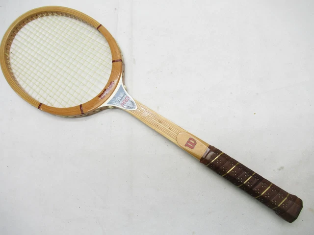 VINTAGE WILSON &JACK Kramer Pro" Wooden Tennis Racquet. Antique ...