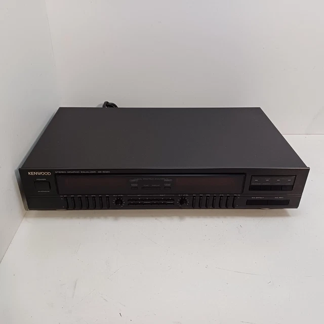 KENWOOD GE-5020 STEREO Graphic Equalizer TESTED 7-Band Dual Spectrum ...