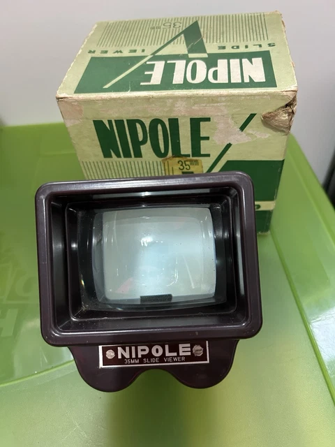 NIPOLE 35MM SLIDE Viewer - Vintage untested £16.01 - PicClick UK