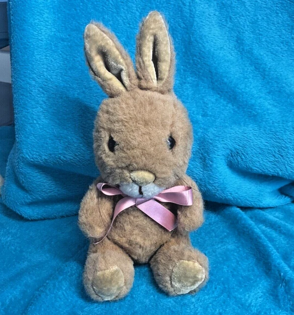 ROYAL DOULTON BUNNYKINS Vintage 8" Plush Bunny Rabbit Golden Bear 1985 £17.60 - PicClick UK